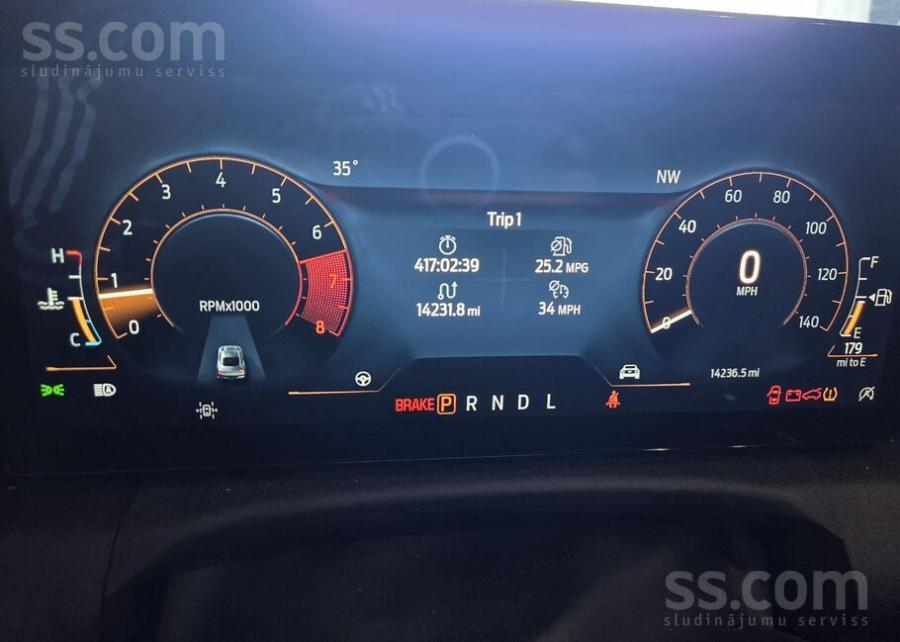 Ford Mustang 2025 in Preili, with an engine capacity of 2.30 L and mileage of 14 thousand km for 22999 €, photo 9 on AUTOMOTO.COM.LV