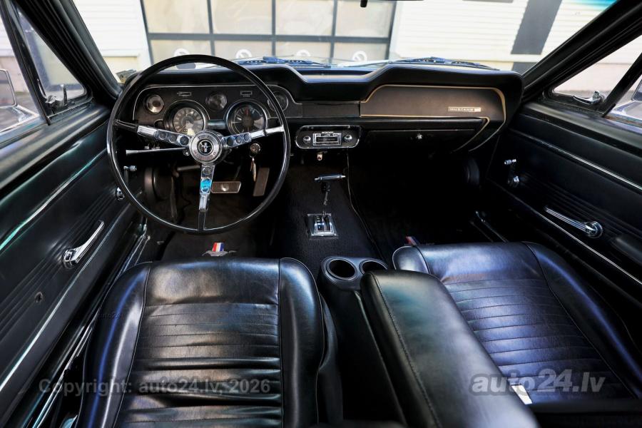 Green Ford Mustang 1967 in Tallinn, with an engine capacity of 4.70 L and mileage of 125 thousand km for 17900 €, photo 6 on AUTOMOTO.COM.LV