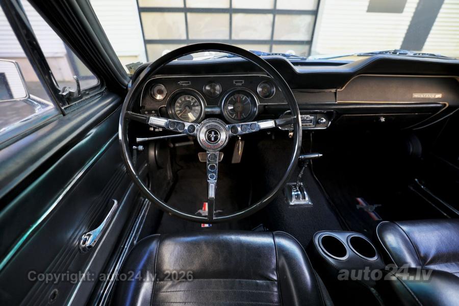 Green Ford Mustang 1967 in Tallinn, with an engine capacity of 4.70 L and mileage of 125 thousand km for 17900 €, photo 7 on AUTOMOTO.COM.LV