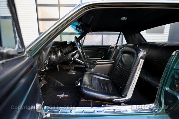 Green Ford Mustang 1967 in Tallinn, with an engine capacity of 4.70 L and mileage of 125 thousand km for 17900 €, photo 8 on AUTOMOTO.COM.LV