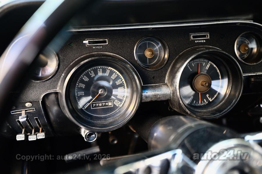 Green Ford Mustang 1967 in Tallinn, with an engine capacity of 4.70 L and mileage of 125 thousand km for 17900 €, photo 13 on AUTOMOTO.COM.LV