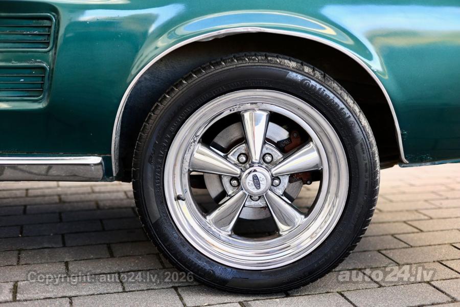 Green Ford Mustang 1967 in Tallinn, with an engine capacity of 4.70 L and mileage of 125 thousand km for 17900 €, photo 14 on AUTOMOTO.COM.LV