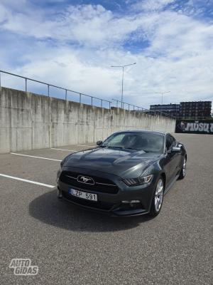 Green Ford Mustang 2015 in Vilnius, with an engine capacity of 2.30 L and mileage of 137 thousand km for 15250 €, photo  on AUTOMOTO.COM.LV