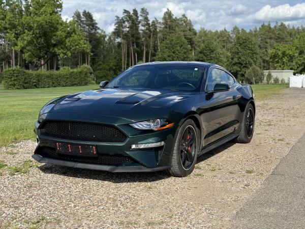 Zaļš Ford Mustang 2019 Viļņa, ar dzinēja tilpumu 5.03 L un nobraukumu 60 tūkst. km par 34485 €, foto 1 vietnē AUTOMOTO.COM.LV