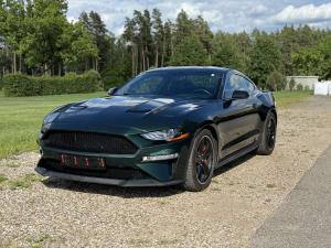 Zaļš Ford Mustang 2019 Viļņa, ar dzinēja tilpumu 5.03 L un nobraukumu 60 tūkst. km par 34485 €, foto  vietnē AUTOMOTO.COM.LV