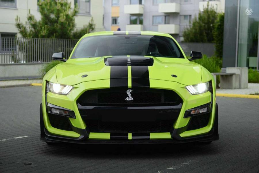 Zaļš Ford Mustang 2020 Viļņa, ar dzinēja tilpumu 5.16 L un nobraukumu 65 tūkst. km par 99220 €, foto 4 vietnē AUTOMOTO.COM.LV