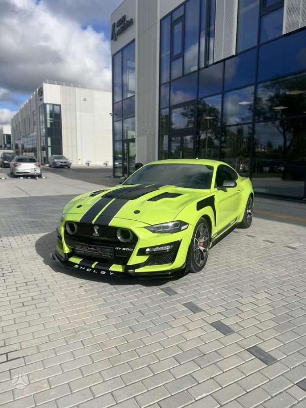 Green Ford Mustang 2020 in Klaipeda, with an engine capacity of 2.25 L and mileage of 90 thousand km for 24500 €, photo 3 on AUTOMOTO.COM.LV