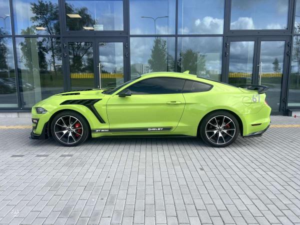 Green Ford Mustang 2020 in Klaipeda, with an engine capacity of 2.25 L and mileage of 90 thousand km for 24500 €, photo 7 on AUTOMOTO.COM.LV