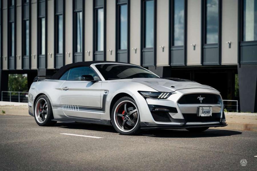 Pelēks Ford Mustang 2016 Viļņa, ar dzinēja tilpumu 3.70 L un nobraukumu 75 tūkst. km par 22500 €, foto 12 vietnē AUTOMOTO.COM.LV