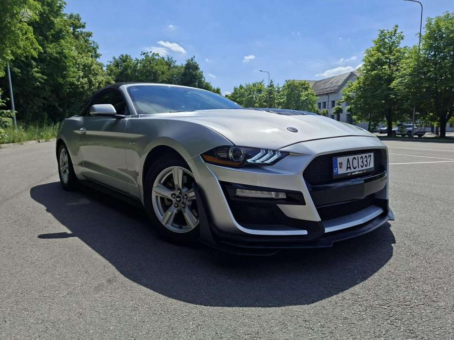 Pelēks Ford Mustang 2016 Viļņa, ar dzinēja tilpumu 3.73 L un nobraukumu 163 tūkst. km par 14450 €, foto 5 vietnē AUTOMOTO.COM.LV