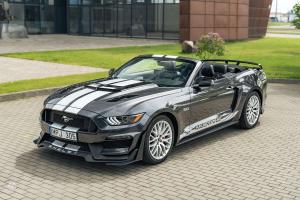 Grey Ford Mustang 2016 in Klaipeda, with an engine capacity of 5.00 L and mileage of 97 thousand km for 23999 €, photo 26 on AUTOMOTO.COM.LV