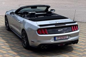 Grey Ford Mustang 2019 in Druskininkai, with an engine capacity of 4.95 L and mileage of 105 thousand km for 25047 €, photo 9 on AUTOMOTO.COM.LV