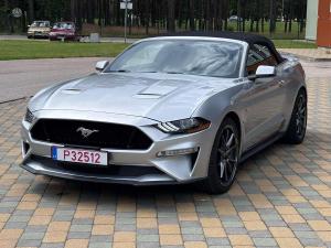 Grey Ford Mustang 2019 in Druskininkai, with an engine capacity of 4.95 L and mileage of 105 thousand km for 25047 €, photo 17 on AUTOMOTO.COM.LV