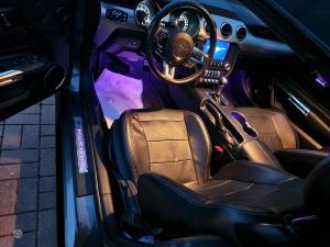 Pelēks Ford Mustang 2020 Klaipėda, ar dzinēja tilpumu 4.95 L un nobraukumu 109 tūkst. km par 25900 €, foto 10 vietnē AUTOMOTO.COM.LV