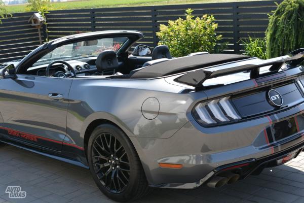 Pelēks Ford Mustang 2022 Marijampole, ar dzinēja tilpumu 5.00 L un nobraukumu 13 tūkst. km par 34000 €, foto 9 vietnē AUTOMOTO.COM.LV