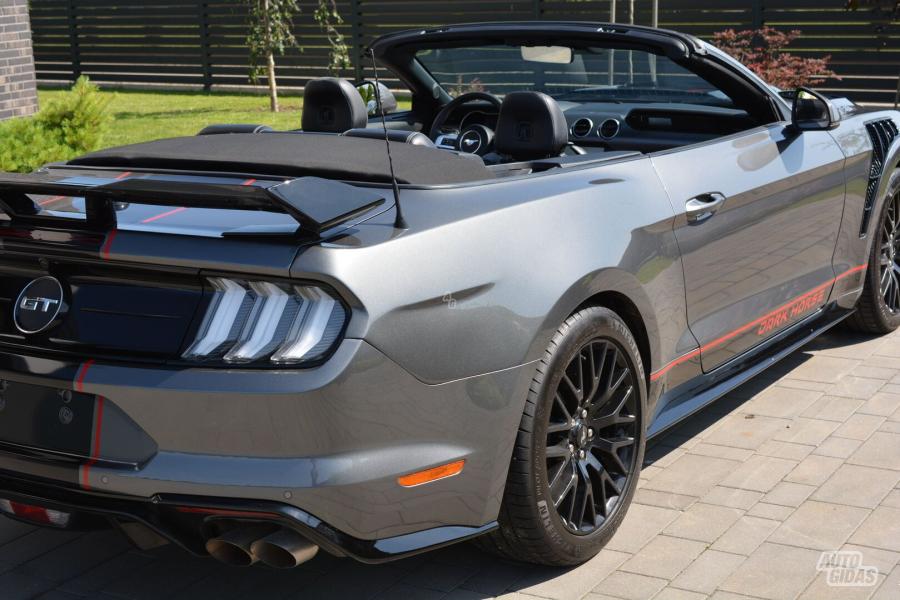Grey Ford Mustang 2022 in Marijampole, with an engine capacity of 5.00 L and mileage of 13 thousand km for 34000 €, photo 11 on AUTOMOTO.COM.LV