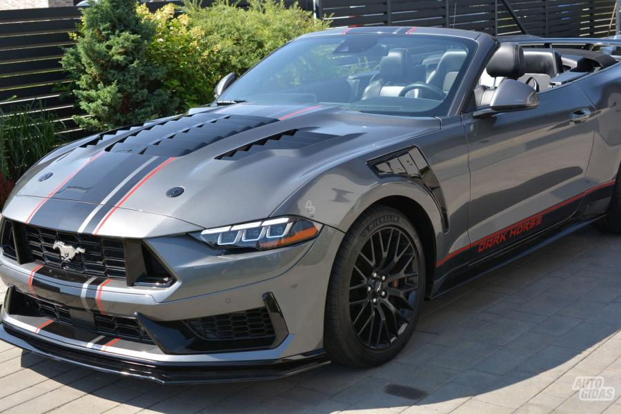 Grey Ford Mustang 2022 in Marijampole, with an engine capacity of 5.00 L and mileage of 13 thousand km for 34000 €, photo 12 on AUTOMOTO.COM.LV