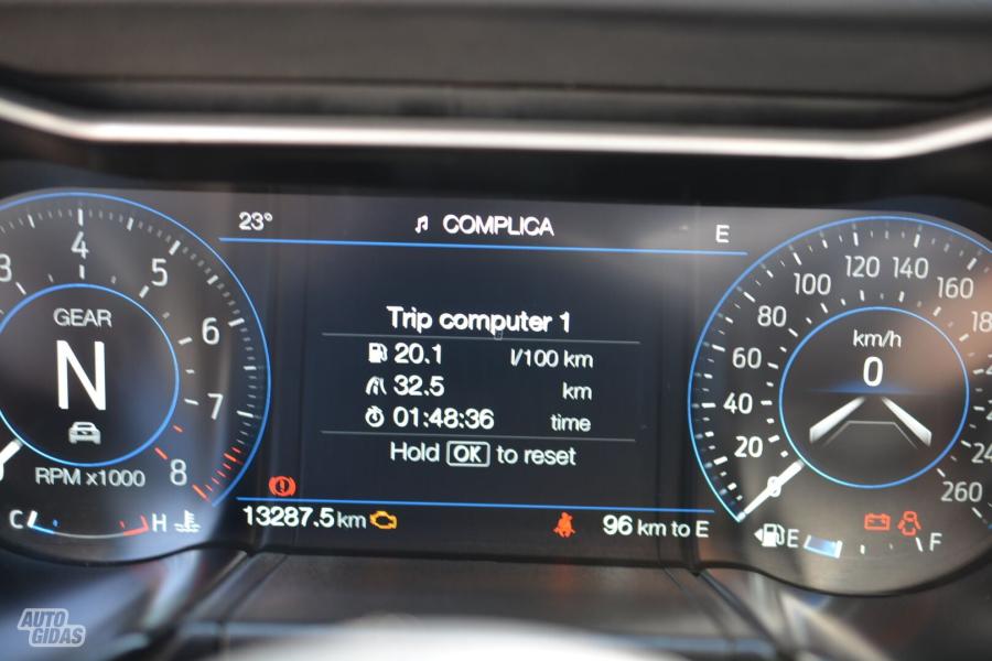 Grey Ford Mustang 2022 in Marijampole, with an engine capacity of 5.00 L and mileage of 13 thousand km for 34000 €, photo 18 on AUTOMOTO.COM.LV