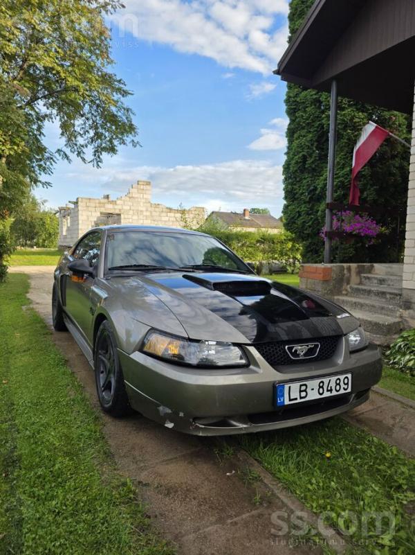 Pelēks Ford Mustang 2001 Rīga, ar dzinēja tilpumu 4.60 L un nobraukumu 118 tūkst. km par 5200 €, foto 5 vietnē AUTOMOTO.COM.LV