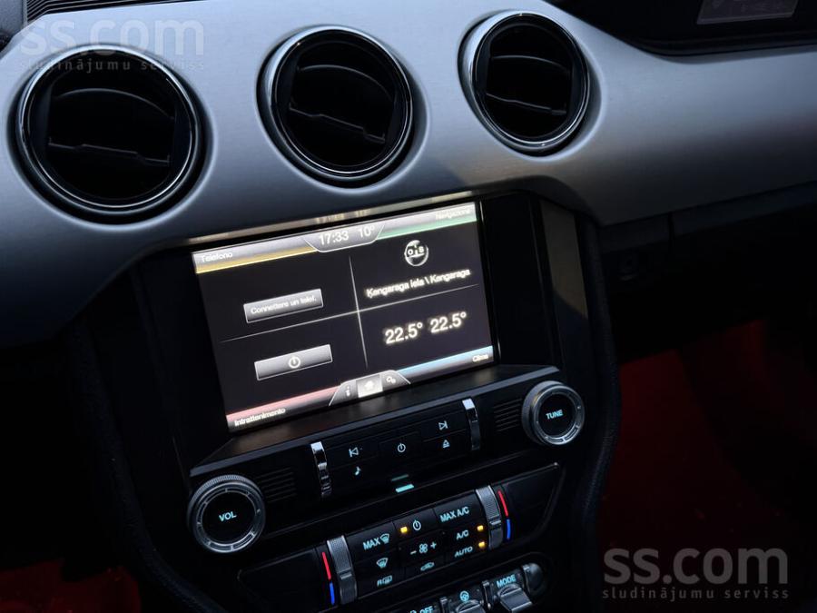 Pelēks Ford Mustang 2016 Rīga, ar dzinēja tilpumu 2.30 L un nobraukumu 71 tūkst. km par 32000 €, foto 26 vietnē AUTOMOTO.COM.LV