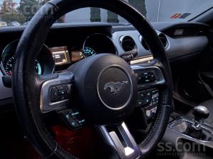 Pelēks Ford Mustang 2016 Rīga, ar dzinēja tilpumu 2.30 L un nobraukumu 71 tūkst. km par 32000 €, foto 28 vietnē AUTOMOTO.COM.LV