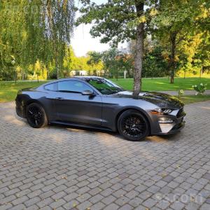 Grey Ford Mustang 2017 in Cesis, with an engine capacity of 2.30 L and mileage of 115 thousand km for 21990 €, photo 8 on AUTOMOTO.COM.LV