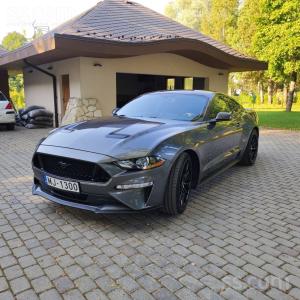 Grey Ford Mustang 2017 in Cesis, with an engine capacity of 2.30 L and mileage of 115 thousand km for 21990 €, photo 12 on AUTOMOTO.COM.LV
