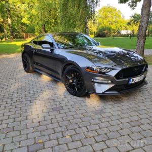 Grey Ford Mustang 2017 in Cesis, with an engine capacity of 2.30 L and mileage of 115 thousand km for 21990 €, photo 17 on AUTOMOTO.COM.LV