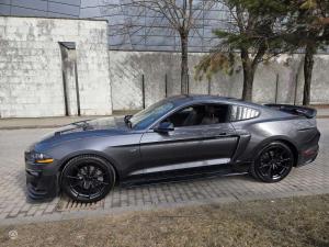 Grey Ford Mustang 2018 in Klaipeda, with an engine capacity of 2.26 L and mileage of 180 thousand km for 19000 €, photo 4 on AUTOMOTO.COM.LV