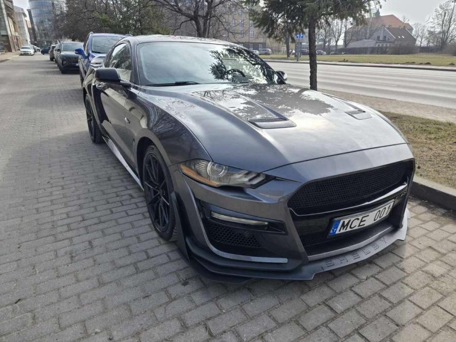 Grey Ford Mustang 2018 in Klaipeda, with an engine capacity of 2.26 L and mileage of 180 thousand km for 19000 €, photo 11 on AUTOMOTO.COM.LV