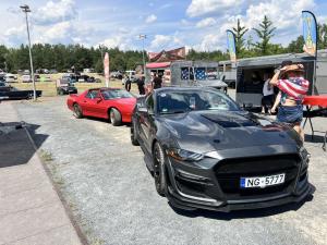 Pelēks Ford Mustang 2019 Rīga, ar dzinēja tilpumu 5.00 L un nobraukumu 63 tūkst. km par 32000 €, foto 3 vietnē AUTOMOTO.COM.LV