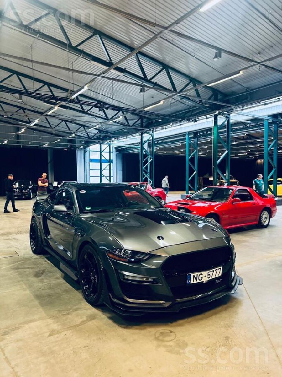 Pelēks Ford Mustang 2019 Rīga, ar dzinēja tilpumu 5.00 L un nobraukumu 63 tūkst. km par 32000 €, foto 8 vietnē AUTOMOTO.COM.LV
