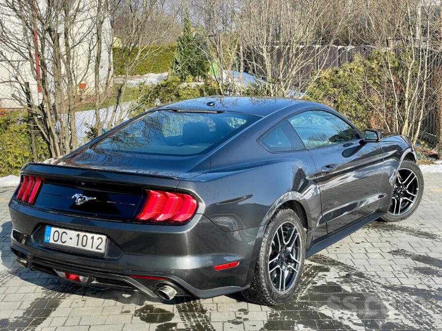 Grey Ford Mustang 2020 in Cesis, with an engine capacity of 2.30 L and mileage of 108 thousand km for 24000 €, photo 4 on AUTOMOTO.COM.LV