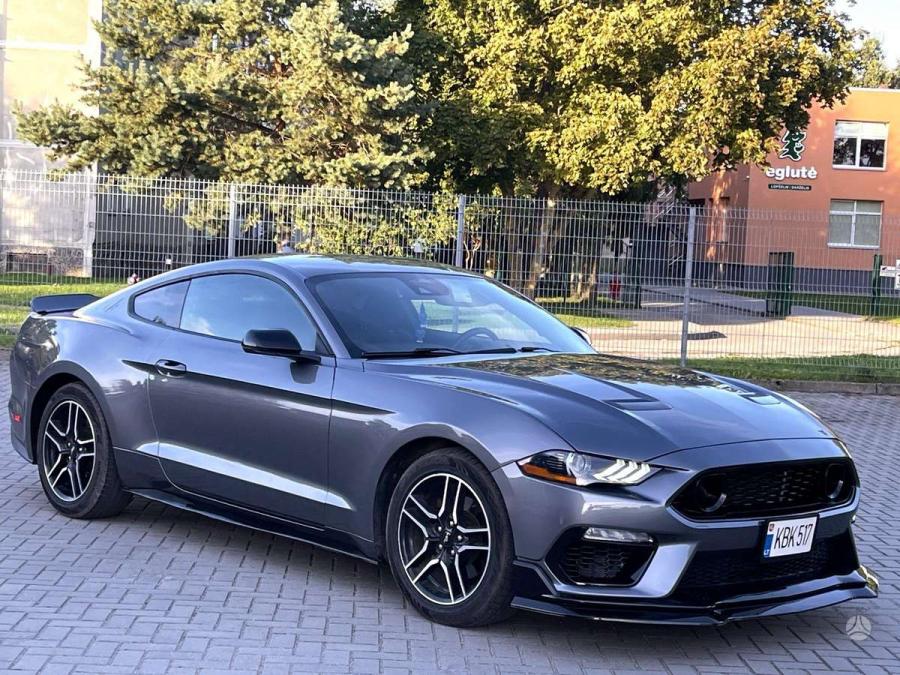Pelēks Ford Mustang 2021 Radviliškis, ar dzinēja tilpumu 2.26 L un nobraukumu 186 tūkst. km par 19600 €, foto 8 vietnē AUTOMOTO.COM.LV