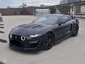 Grey Ford Mustang 2022 in Vilnius, with an engine capacity of 4.95 L and mileage of 50 thousand km for 31750 €, photo  on AUTOMOTO.COM.LV