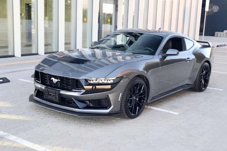 Grey Ford Mustang 2025 in Vilnius, with an engine capacity of 2.25 L and mileage of 9 thousand km for 32999 €, photo 11 on AUTOMOTO.COM.LV