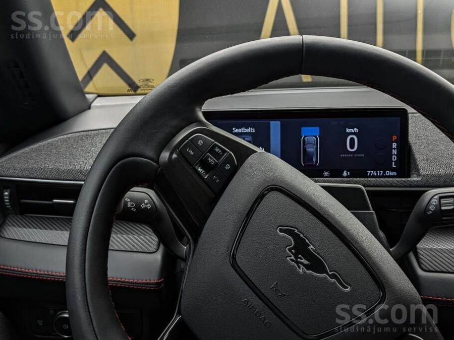 Grey Ford Mustang 2021 in Tukums, with an engine capacity of 0.00 L and mileage of 77 thousand km for 27700 €, photo 12 on AUTOMOTO.COM.LV