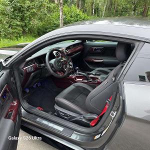Grey Ford Mustang 2017 in Klaipeda, with an engine capacity of 4.95 L and mileage of 90 thousand km for 24200 €, photo 11 on AUTOMOTO.COM.LV
