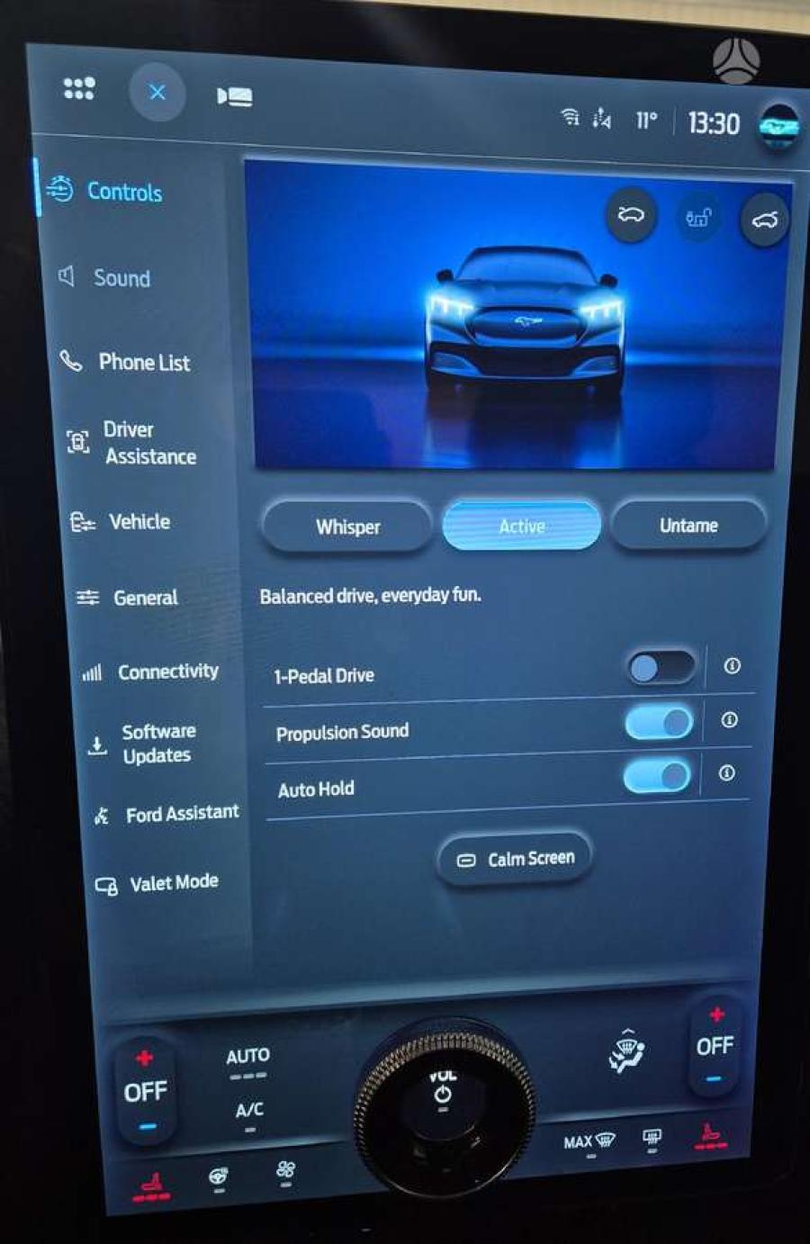 Melns Ford Mustang Mach-E 2024 Šauļi, ar dzinēja tilpumu 0.00 L un nobraukumu 30 tūkst. km par 36500 €, foto 23 vietnē AUTOMOTO.COM.LV