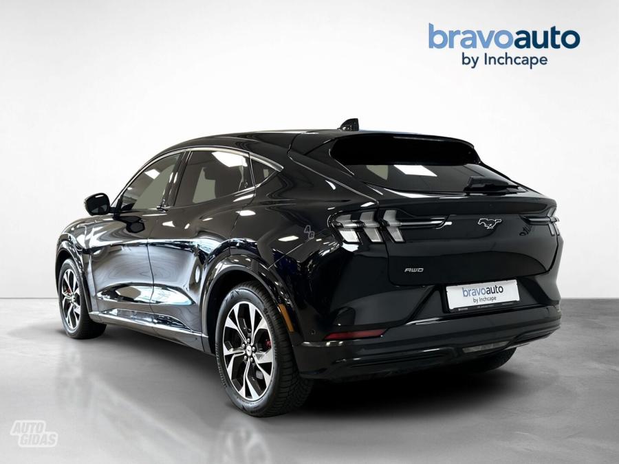 Black Ford Mustang Mach-E 2024 in Vilnius, with an engine capacity of 0.00 L and mileage of 38 thousand km for 38000 €, photo 4 on AUTOMOTO.COM.LV