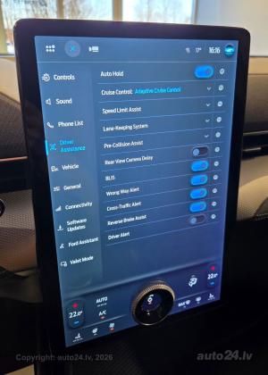 Black Ford Mustang Mach-E 2022 in Tartu, with an engine capacity of 0.00 L and mileage of 94 thousand km for 29990 €, photo 10 on AUTOMOTO.COM.LV