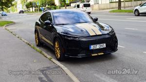 Black Ford Mustang Mach-E 2023 in Tallinn, with an engine capacity of 0.00 L and mileage of 18 thousand km for 39990 €, photo 1 on AUTOMOTO.COM.LV