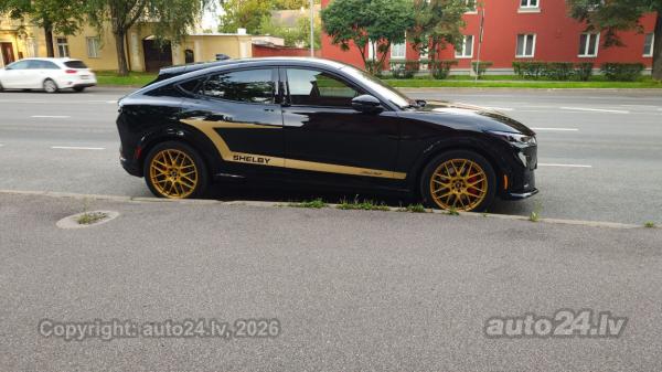 Black Ford Mustang Mach-E 2023 in Tallinn, with an engine capacity of 0.00 L and mileage of 18 thousand km for 39990 €, photo 2 on AUTOMOTO.COM.LV