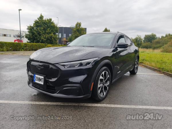 Melns Ford Mustang Mach-E 2025 Mardu, ar dzinēja tilpumu 0.00 L un nobraukumu 1 tūkst. km par 35000 €, foto 11 vietnē AUTOMOTO.COM.LV
