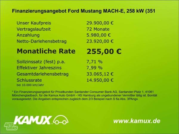 Grey Ford Mustang Mach-E 2021 in Kaunas, with an engine capacity of 0.00 L and mileage of 77 thousand km for 32597 €, photo 6 on AUTOMOTO.COM.LV