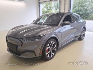 Pelēks Ford Mustang Mach-E 2021 Tallina, ar dzinēja tilpumu 0.00 L un nobraukumu 85 tūkst. km par 31900 €, foto  vietnē AUTOMOTO.COM.LV
