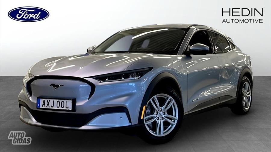 Pelēks Ford Mustang Mach-E 2022 Kauņa, ar dzinēja tilpumu 0.00 L un nobraukumu 63 tūkst. km par 34284 €, foto 1 vietnē AUTOMOTO.COM.LV