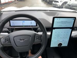 Pelēks Ford Mustang Mach-E 2023 Klaipėda, ar dzinēja tilpumu 0.00 L un nobraukumu 22 tūkst. km par 36000 €, foto 20 vietnē AUTOMOTO.COM.LV