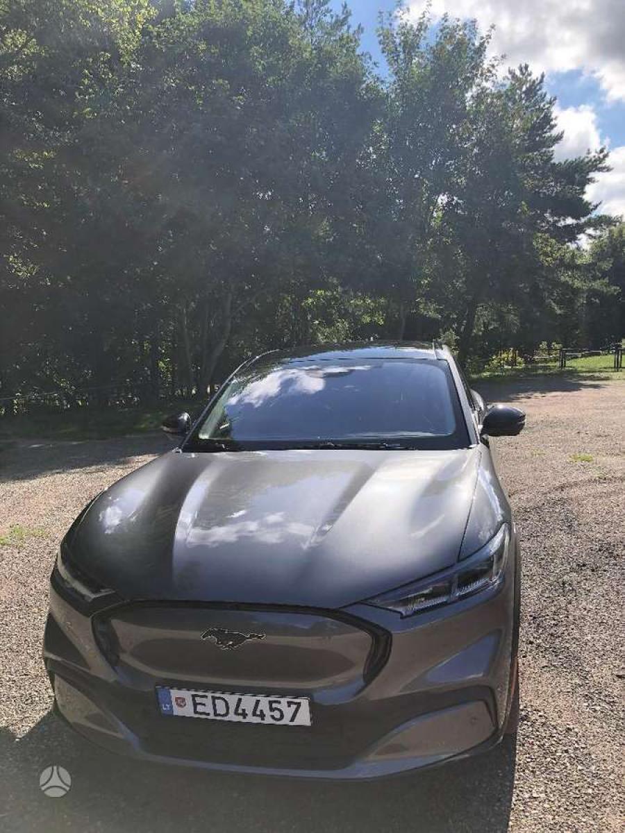Серый Форд Mustang Mach-E 2023 в Паланга, объемом двигателя 0.00 л и пробегом 52 тыс. км за 27500 €, фото 9 на AUTOMOTO.COM.LV