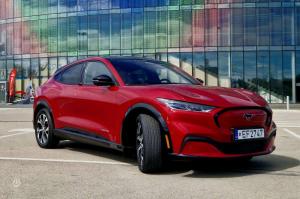 Sarkans Ford Mustang Mach-E 2021 Šauļi, ar dzinēja tilpumu 0.00 L un nobraukumu 126 tūkst. km par 22000 €, foto 7 vietnē AUTOMOTO.COM.LV
